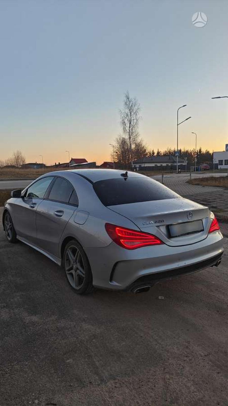 Pelēks Mercedes-Benz CLA 220 2013 Alīta, ar dzinēja tilpumu 2.14 L un nobraukumu 232 tūkst. km par 10500 €, foto 9 vietnē AUTOMOTO.COM.LV
