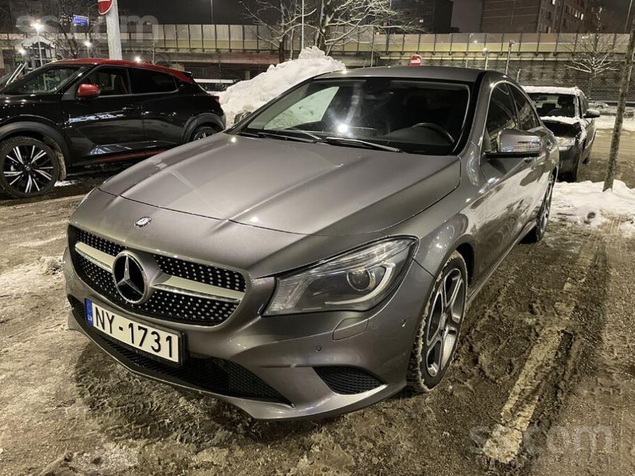 Pelēks Mercedes-Benz CLA 220 2013 Rīga, ar dzinēja tilpumu 2.20 L un nobraukumu 206 tūkst. km par 13500 €, foto 1 vietnē AUTOMOTO.COM.LV