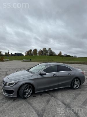 Pelēks Mercedes-Benz CLA 220 2013 Rīga, ar dzinēja tilpumu 2.20 L un nobraukumu 0 tūkst. km par 9900 €, foto  vietnē AUTOMOTO.COM.LV