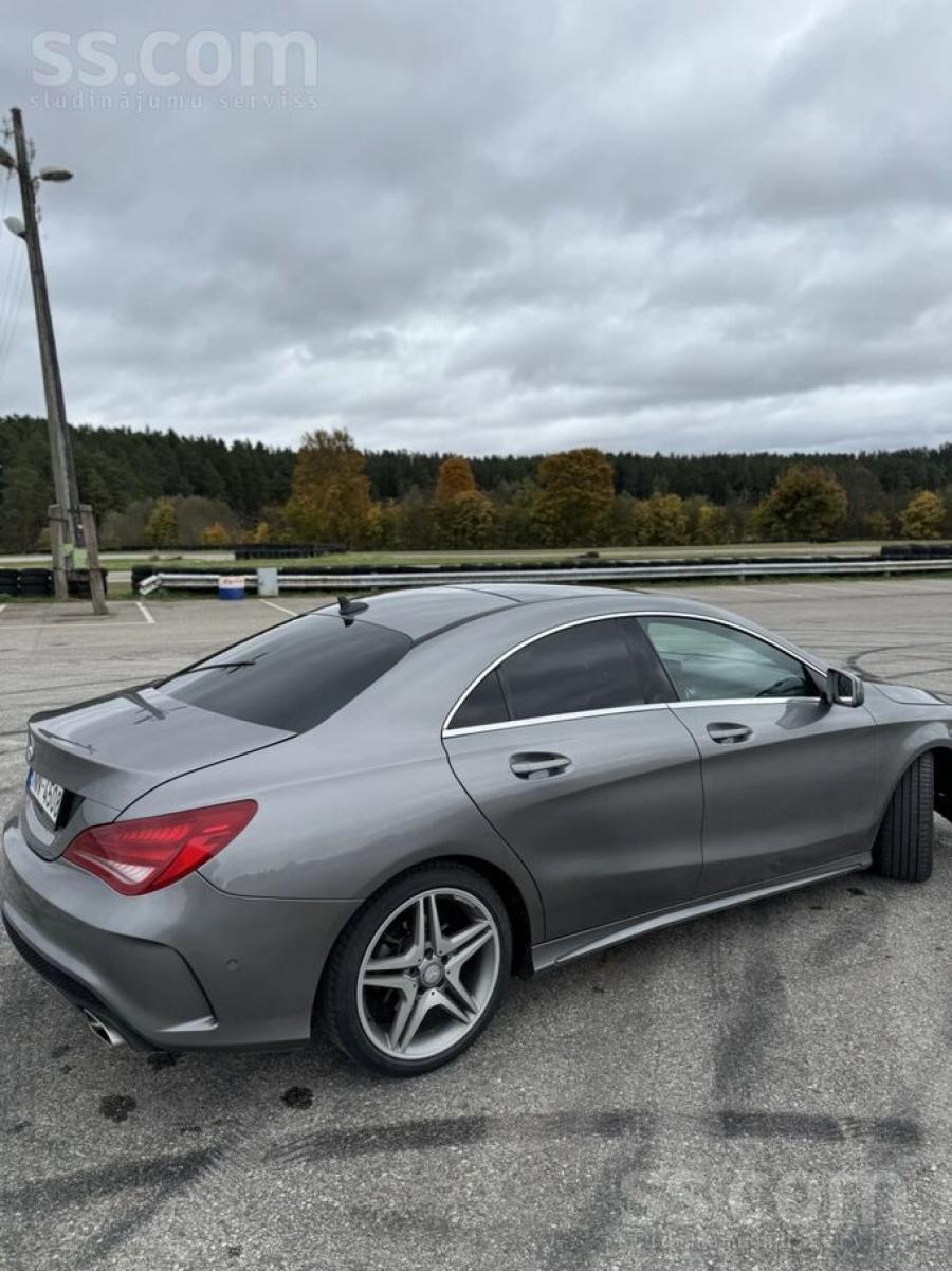 Grey Mercedes-Benz CLA 220 2013 in Riga, with an engine capacity of 2.20 L and mileage of 0 thousand km for 9900 €, photo 2 on AUTOMOTO.COM.LV