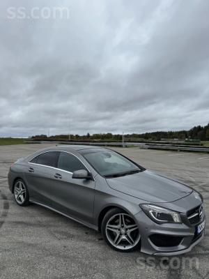 Grey Mercedes-Benz CLA 220 2013 in Riga, with an engine capacity of 2.20 L and mileage of 0 thousand km for 9900 €, photo 3 on AUTOMOTO.COM.LV