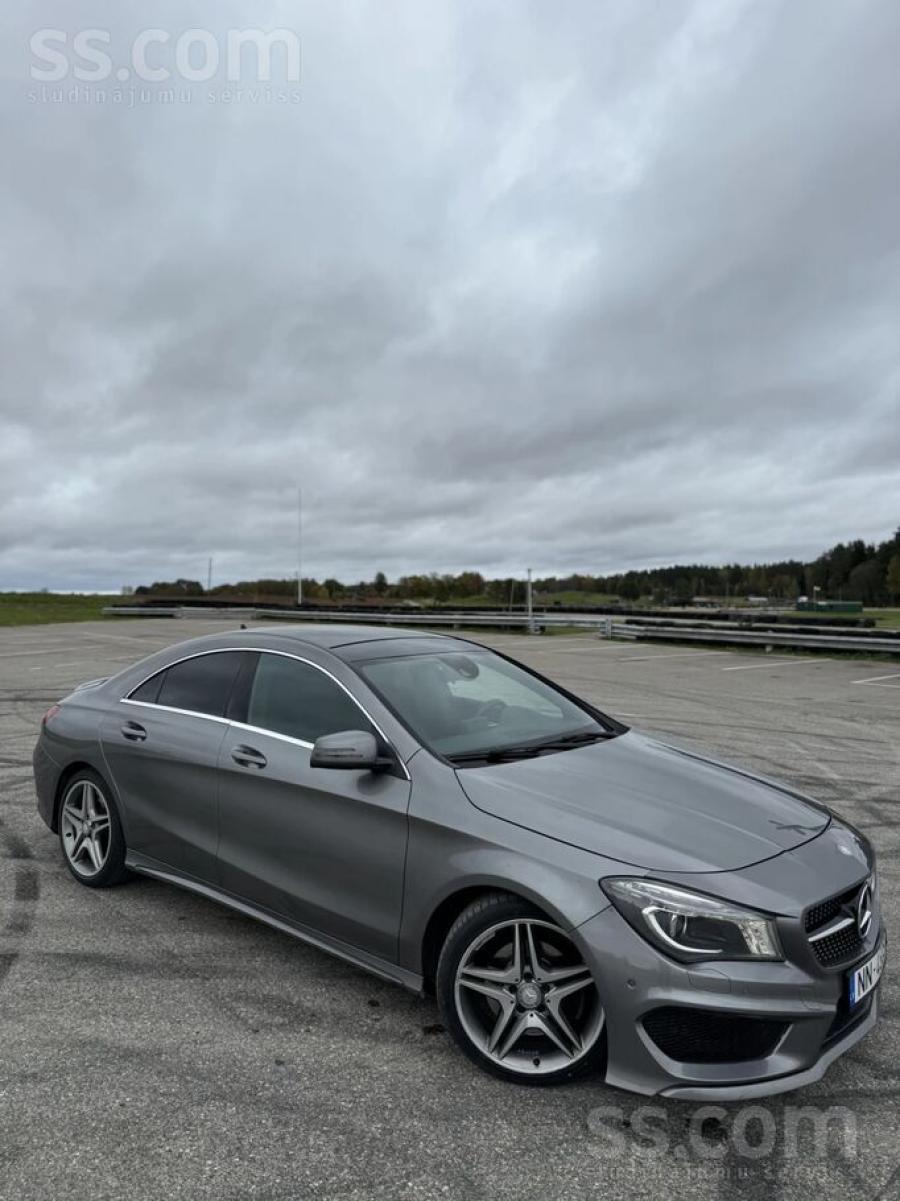 Grey Mercedes-Benz CLA 220 2013 in Riga, with an engine capacity of 2.20 L and mileage of 0 thousand km for 9900 €, photo 3 on AUTOMOTO.COM.LV