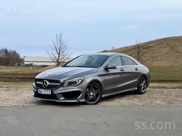 Grey Mercedes-Benz CLA 220 2013 in Riga, with an engine capacity of 2.20 L and mileage of 299 thousand km for 11000 €, photo 3 on AUTOMOTO.COM.LV