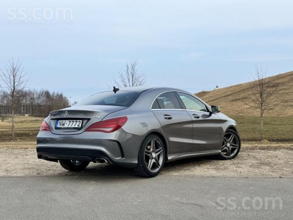 Grey Mercedes-Benz CLA 220 2013 in Riga, with an engine capacity of 2.20 L and mileage of 299 thousand km for 11000 €, photo 4 on AUTOMOTO.COM.LV
