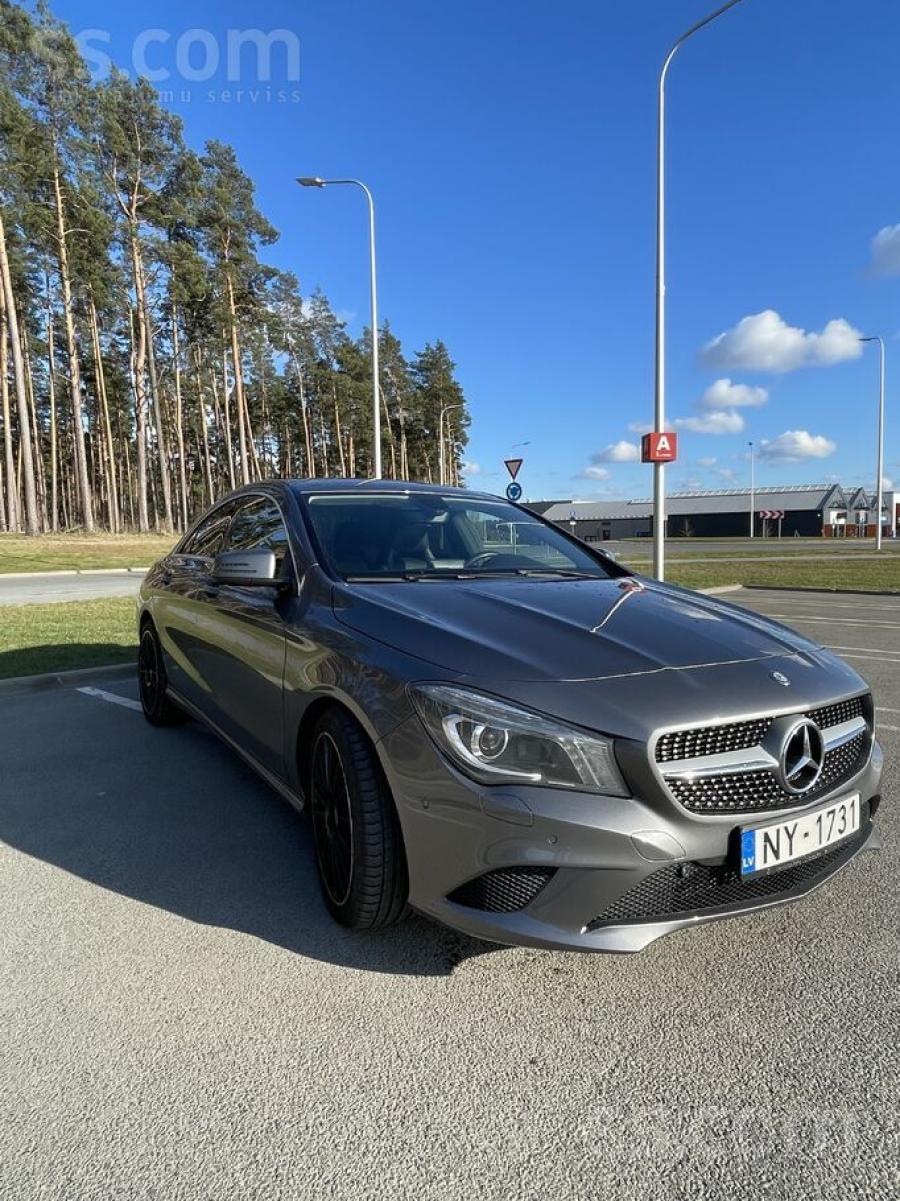 Pelēks Mercedes-Benz CLA 220 2013 Rīga, ar dzinēja tilpumu 2.20 L un nobraukumu 209 tūkst. km par 13350 €, foto 3 vietnē AUTOMOTO.COM.LV