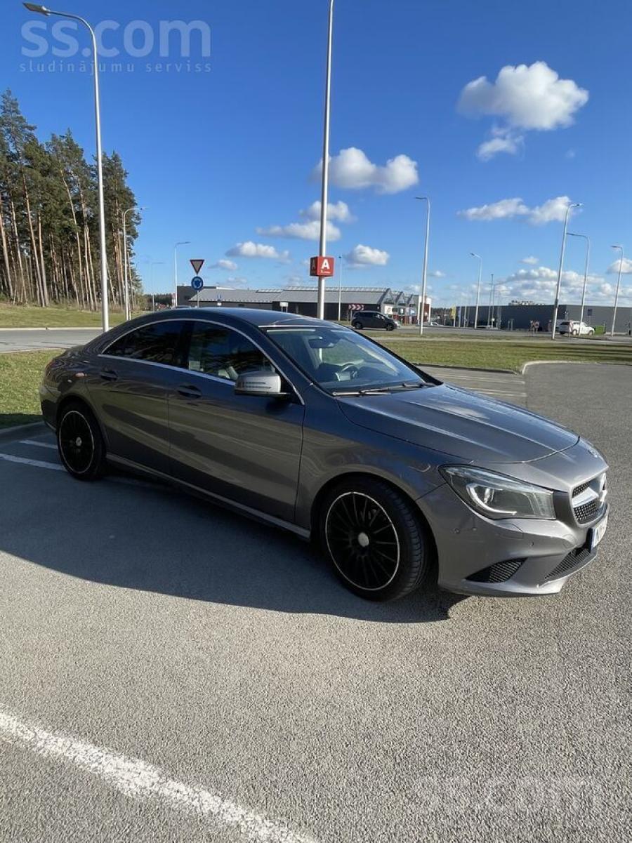 Pelēks Mercedes-Benz CLA 220 2013 Rīga, ar dzinēja tilpumu 2.20 L un nobraukumu 209 tūkst. km par 13350 €, foto 4 vietnē AUTOMOTO.COM.LV