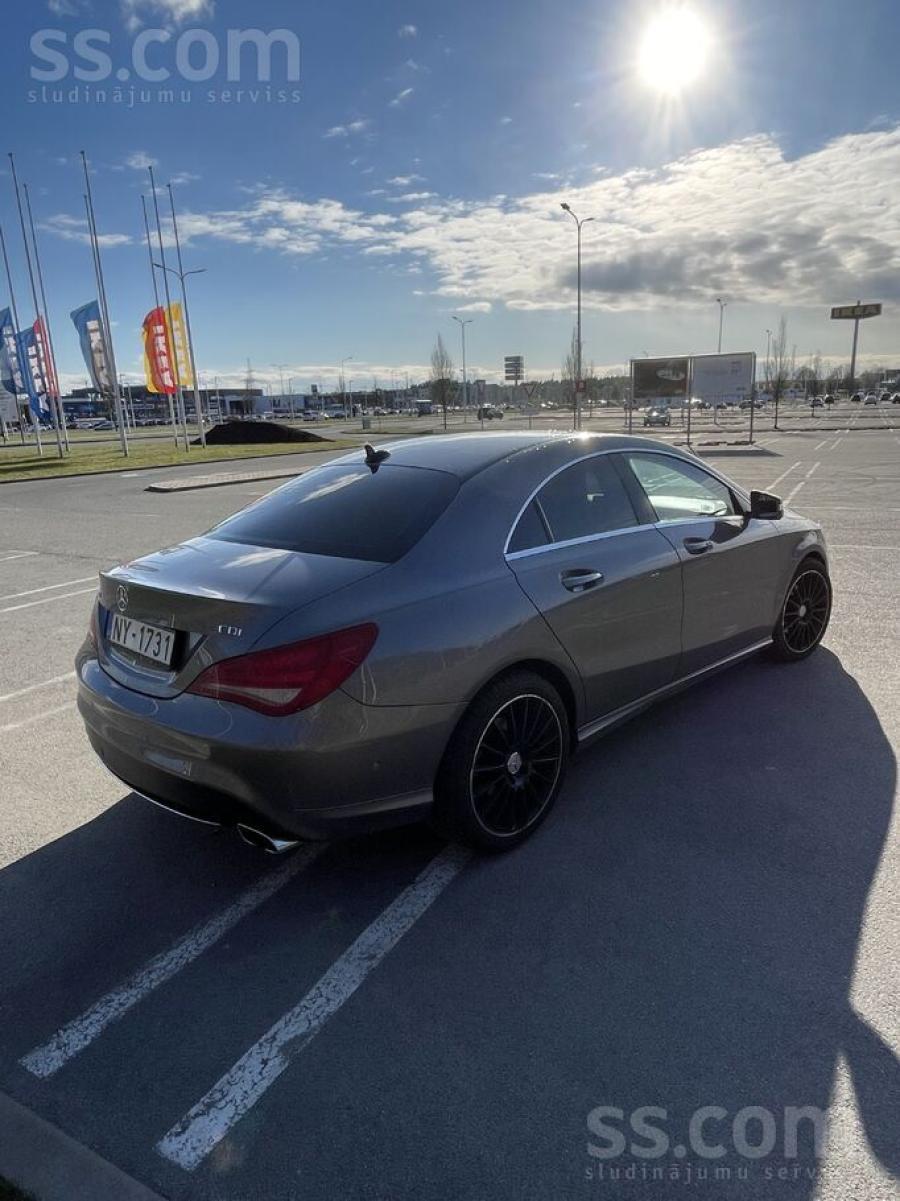 Pelēks Mercedes-Benz CLA 220 2013 Rīga, ar dzinēja tilpumu 2.20 L un nobraukumu 209 tūkst. km par 13350 €, foto 6 vietnē AUTOMOTO.COM.LV