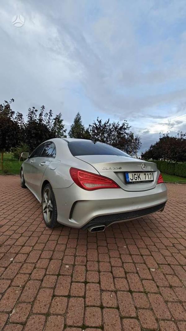 Grey Mercedes-Benz CLA 220 2013 in Alytus, with an engine capacity of 2.14 L and mileage of 240 thousand km for 9000 €, photo 4 on AUTOMOTO.COM.LV