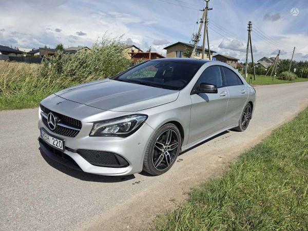 Pelēks Mercedes-Benz CLA 220 2017 Panevēža, ar dzinēja tilpumu 2.20 L un nobraukumu 203 tūkst. km par 12500 €, foto 1 vietnē AUTOMOTO.COM.LV