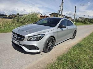 Pelēks Mercedes-Benz CLA 220 2017 Panevēža, ar dzinēja tilpumu 2.20 L un nobraukumu 203 tūkst. km par 12500 €, foto  vietnē AUTOMOTO.COM.LV