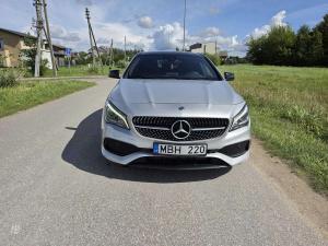 Pelēks Mercedes-Benz CLA 220 2017 Panevēža, ar dzinēja tilpumu 2.20 L un nobraukumu 203 tūkst. km par 12500 €, foto 4 vietnē AUTOMOTO.COM.LV