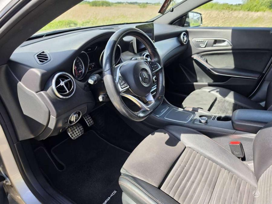 Pelēks Mercedes-Benz CLA 220 2017 Panevēža, ar dzinēja tilpumu 2.20 L un nobraukumu 203 tūkst. km par 12500 €, foto 10 vietnē AUTOMOTO.COM.LV