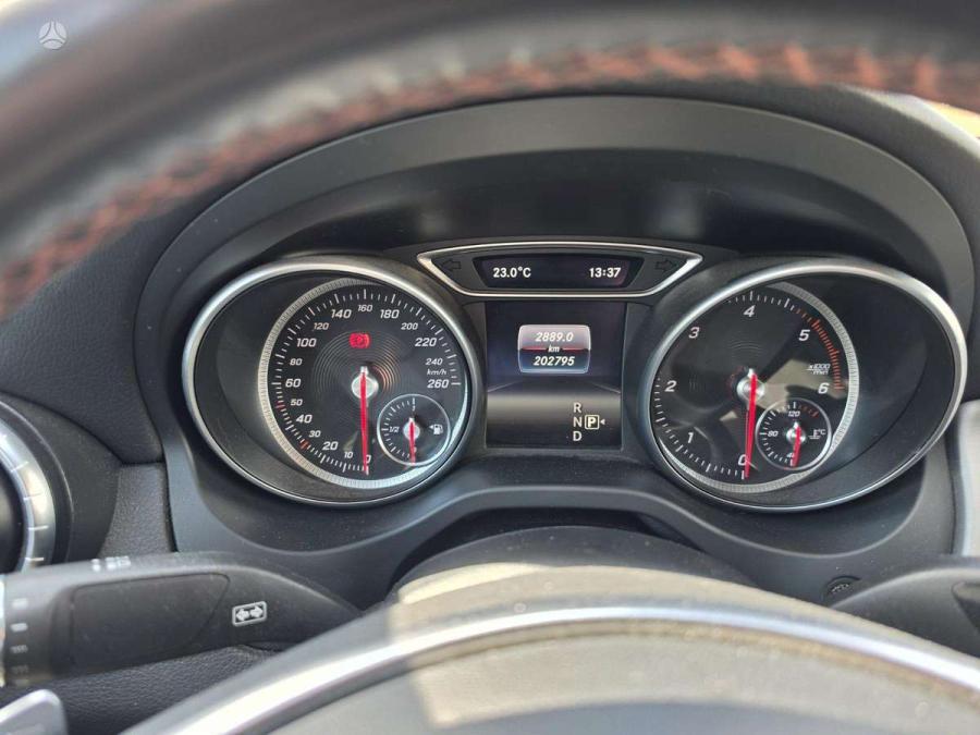Pelēks Mercedes-Benz CLA 220 2017 Panevēža, ar dzinēja tilpumu 2.20 L un nobraukumu 203 tūkst. km par 12500 €, foto 11 vietnē AUTOMOTO.COM.LV