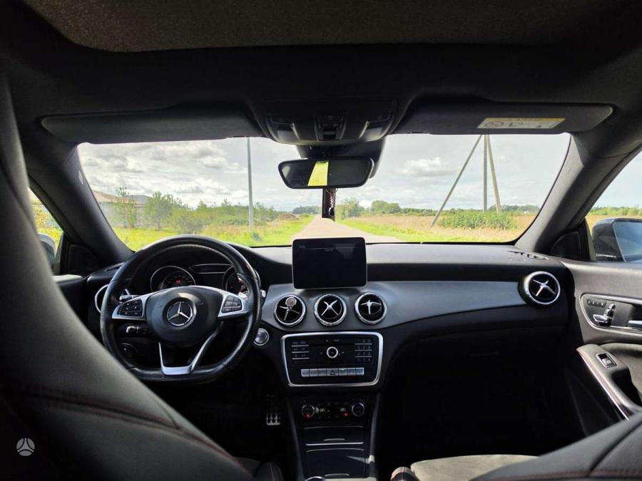 Pelēks Mercedes-Benz CLA 220 2017 Panevēža, ar dzinēja tilpumu 2.20 L un nobraukumu 203 tūkst. km par 12500 €, foto 13 vietnē AUTOMOTO.COM.LV