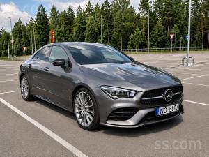 Серый Мерседес ЦЛА 220 2020 в Рига, объемом двигателя 2.00 л и пробегом 140 тыс. км за 29800 €, фото  на AUTOMOTO.COM.LV