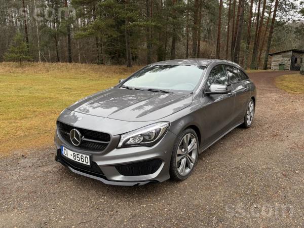 Pelēks Mercedes-Benz CLA 220 2015 Gulbene, ar dzinēja tilpumu 2.20 L un nobraukumu 201 tūkst. km par 12600 €, foto 1 vietnē AUTOMOTO.COM.LV