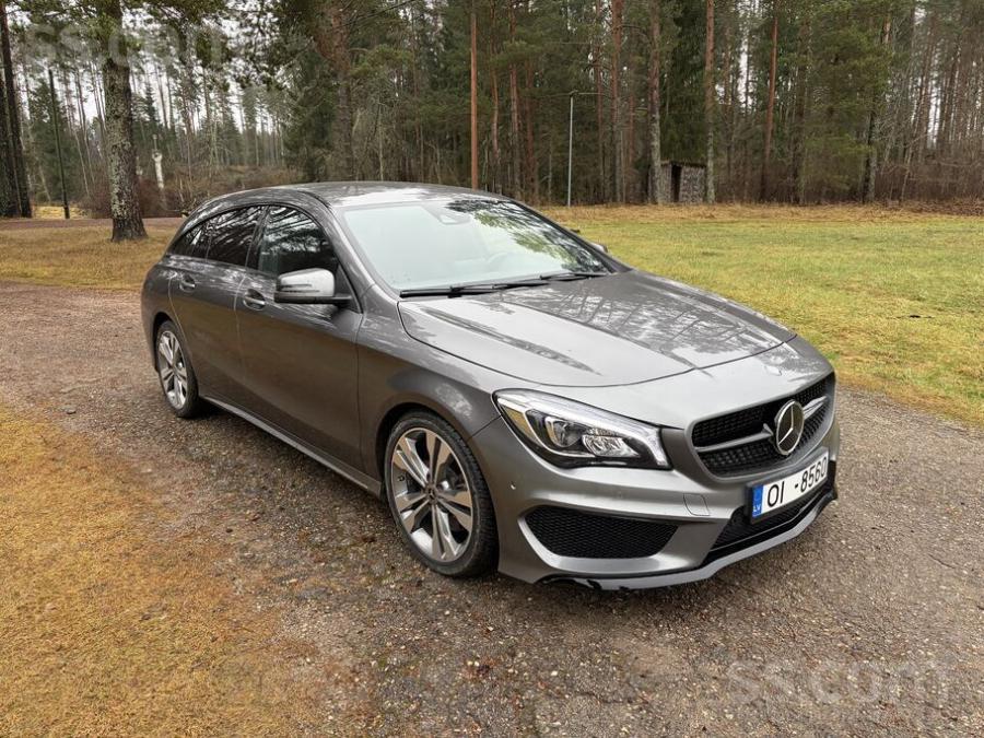 Pelēks Mercedes-Benz CLA 220 2015 Gulbene, ar dzinēja tilpumu 2.20 L un nobraukumu 201 tūkst. km par 12600 €, foto 3 vietnē AUTOMOTO.COM.LV