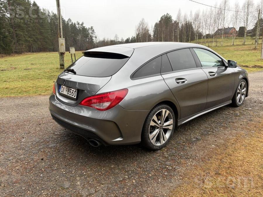 Pelēks Mercedes-Benz CLA 220 2015 Gulbene, ar dzinēja tilpumu 2.20 L un nobraukumu 201 tūkst. km par 12600 €, foto 4 vietnē AUTOMOTO.COM.LV
