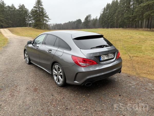 Pelēks Mercedes-Benz CLA 220 2015 Gulbene, ar dzinēja tilpumu 2.20 L un nobraukumu 201 tūkst. km par 12600 €, foto 4 vietnē AUTOMOTO.COM.LV