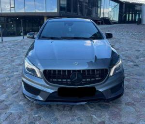 Pelēks Mercedes-Benz CLA 220 2016 Kauņa, ar dzinēja tilpumu 2.14 L un nobraukumu 227 tūkst. km par 12999 €, foto 3 vietnē AUTOMOTO.COM.LV