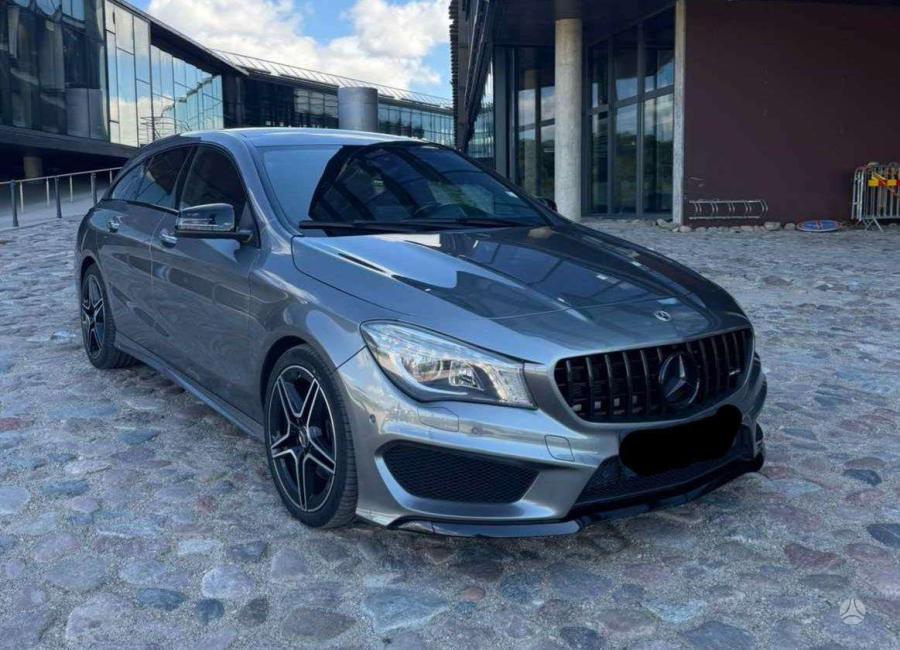 Pelēks Mercedes-Benz CLA 220 2016 Kauņa, ar dzinēja tilpumu 2.14 L un nobraukumu 227 tūkst. km par 12999 €, foto 4 vietnē AUTOMOTO.COM.LV