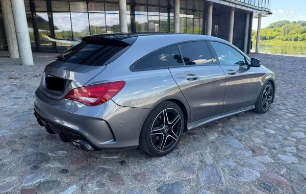 Pelēks Mercedes-Benz CLA 220 2016 Kauņa, ar dzinēja tilpumu 2.14 L un nobraukumu 227 tūkst. km par 12999 €, foto 5 vietnē AUTOMOTO.COM.LV