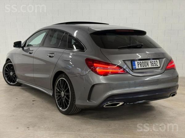 Grey Mercedes-Benz CLA 220 2017 in Tallinn, with an engine capacity of 2.00 L and mileage of 179 thousand km for 17499 €, photo 4 on AUTOMOTO.COM.LV