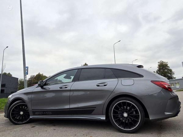 Grey Mercedes-Benz CLA 220 2017 in Taurage, with an engine capacity of 2.14 L and mileage of 183 thousand km for 13000 €, photo 5 on AUTOMOTO.COM.LV