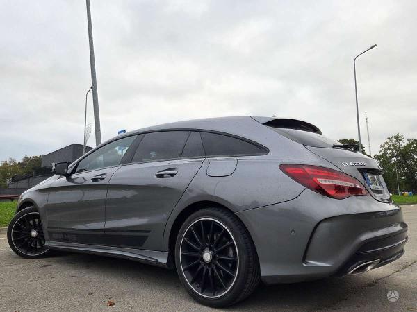 Grey Mercedes-Benz CLA 220 2017 in Taurage, with an engine capacity of 2.14 L and mileage of 183 thousand km for 13000 €, photo 7 on AUTOMOTO.COM.LV