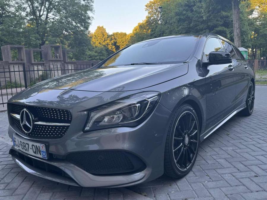 Grey Mercedes-Benz CLA 220 2017 in Klaipeda, with an engine capacity of 2.20 L and mileage of 191 thousand km for 13400 €, photo 1 on AUTOMOTO.COM.LV