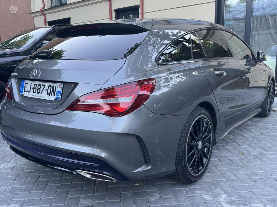 Grey Mercedes-Benz CLA 220 2017 in Klaipeda, with an engine capacity of 2.20 L and mileage of 191 thousand km for 13400 €, photo 5 on AUTOMOTO.COM.LV