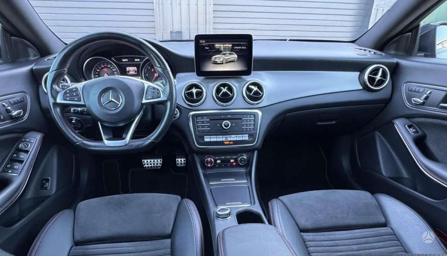 Grey Mercedes-Benz CLA 220 2017 in Klaipeda, with an engine capacity of 2.20 L and mileage of 191 thousand km for 13400 €, photo 12 on AUTOMOTO.COM.LV