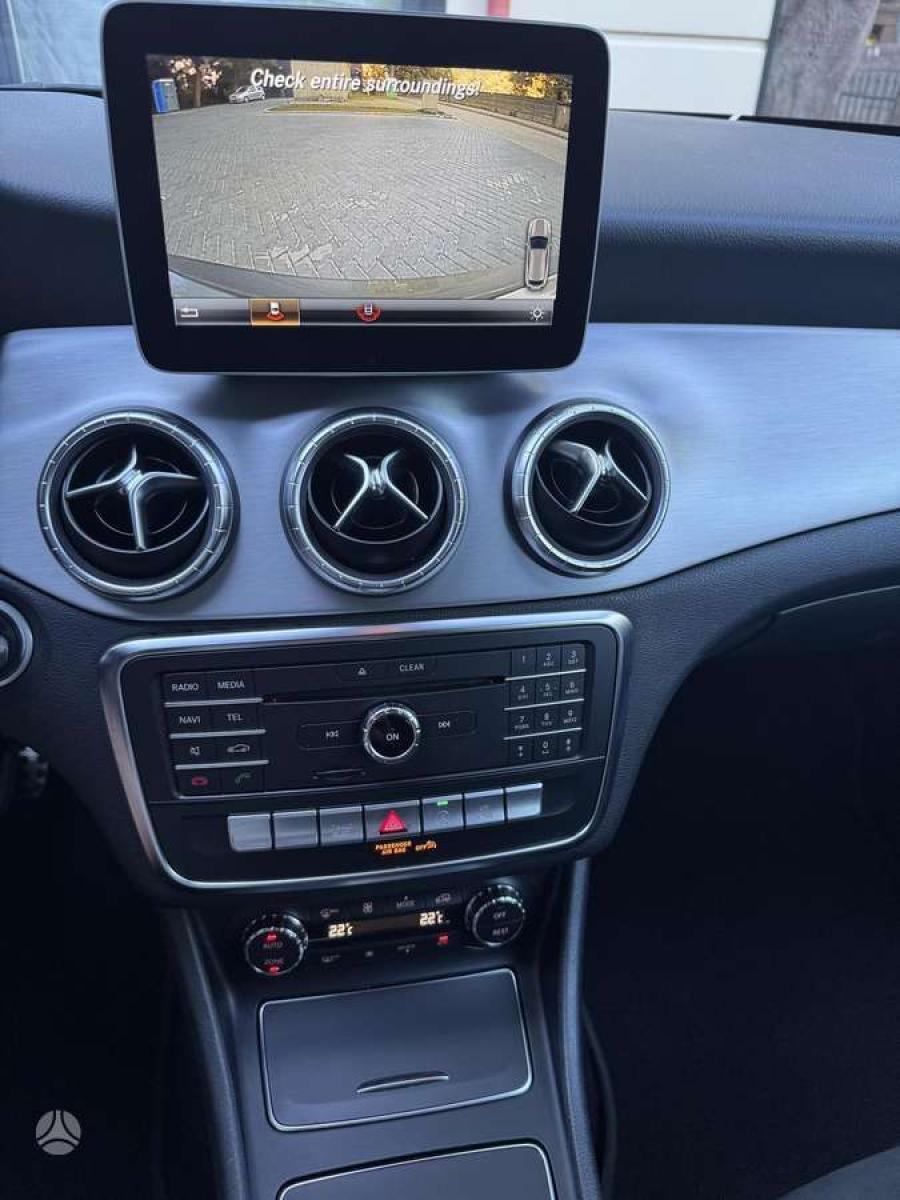 Grey Mercedes-Benz CLA 220 2017 in Klaipeda, with an engine capacity of 2.20 L and mileage of 191 thousand km for 13400 €, photo 13 on AUTOMOTO.COM.LV