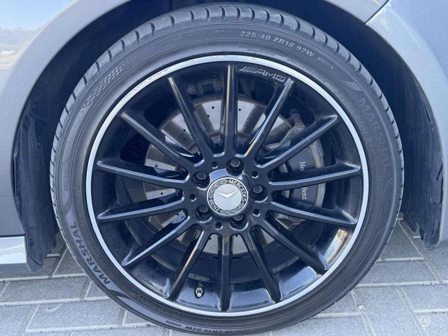 Grey Mercedes-Benz CLA 220 2017 in Klaipeda, with an engine capacity of 2.20 L and mileage of 191 thousand km for 13400 €, photo 15 on AUTOMOTO.COM.LV