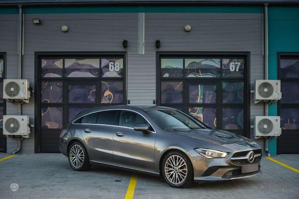 Grey Mercedes-Benz CLA 220 2021 in Kaunas, with an engine capacity of 1.95 L and mileage of 202 thousand km for 19100 €, photo 1 on AUTOMOTO.COM.LV