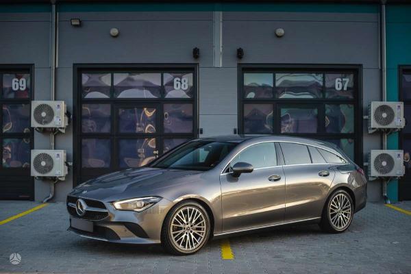 Grey Mercedes-Benz CLA 220 2021 in Kaunas, with an engine capacity of 1.95 L and mileage of 202 thousand km for 19100 €, photo 2 on AUTOMOTO.COM.LV