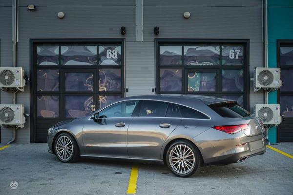 Grey Mercedes-Benz CLA 220 2021 in Kaunas, with an engine capacity of 1.95 L and mileage of 202 thousand km for 19100 €, photo 3 on AUTOMOTO.COM.LV
