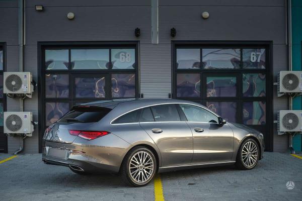 Grey Mercedes-Benz CLA 220 2021 in Kaunas, with an engine capacity of 1.95 L and mileage of 202 thousand km for 19100 €, photo 4 on AUTOMOTO.COM.LV