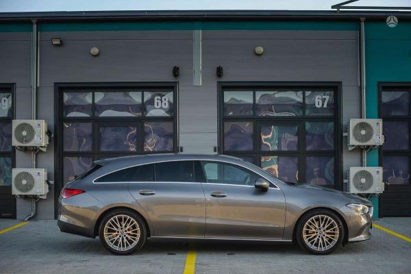 Grey Mercedes-Benz CLA 220 2021 in Kaunas, with an engine capacity of 1.95 L and mileage of 202 thousand km for 19100 €, photo 6 on AUTOMOTO.COM.LV