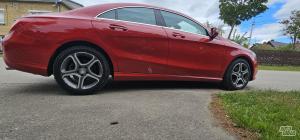 Sarkans Mercedes-Benz CLA 220 2013 Šauļi, ar dzinēja tilpumu 2.10 L un nobraukumu 272 tūkst. km par 11000 €, foto 9 vietnē AUTOMOTO.COM.LV