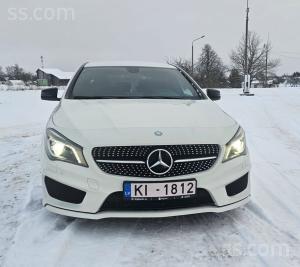 White Mercedes-Benz CLA 220 2013 in Valmiera, with an engine capacity of 2.20 L and mileage of 172 thousand km for 14000 €, photo  on AUTOMOTO.COM.LV