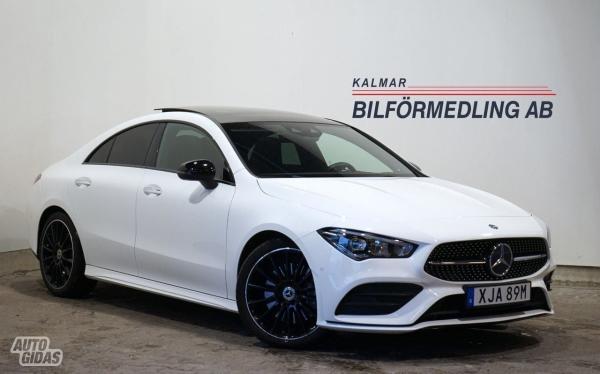 White Mercedes-Benz CLA 220 2020 in Kaunas, with an engine capacity of 0.00 L and mileage of 38 thousand km for 33425 €, photo 1 on AUTOMOTO.COM.LV