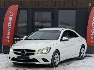 Balts Mercedes-Benz CLA 220 2013 Viļņa, ar dzinēja tilpumu 2.14 L un nobraukumu 252 tūkst. km par 10750 €, foto  vietnē AUTOMOTO.COM.LV