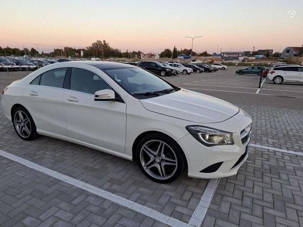 Balts Mercedes-Benz CLA 220 2013 Tauragė, ar dzinēja tilpumu 2.14 L un nobraukumu 232 tūkst. km par 9500 €, foto 7 vietnē AUTOMOTO.COM.LV