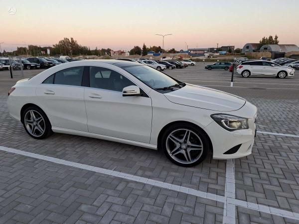 Balts Mercedes-Benz CLA 220 2013 Tauragė, ar dzinēja tilpumu 2.14 L un nobraukumu 232 tūkst. km par 9500 €, foto 8 vietnē AUTOMOTO.COM.LV