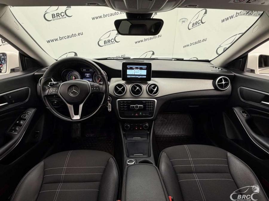 White Mercedes-Benz CLA 220 2016 in Vilnius, with an engine capacity of 2.14 L and mileage of 308 thousand km for 10200 €, photo 4 on AUTOMOTO.COM.LV