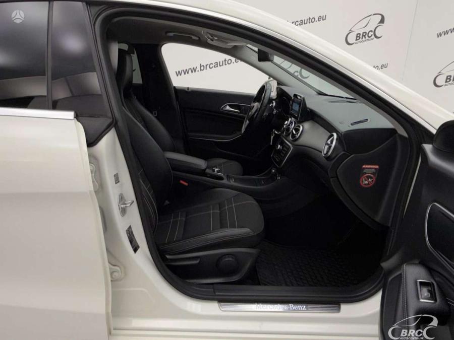 White Mercedes-Benz CLA 220 2016 in Vilnius, with an engine capacity of 2.14 L and mileage of 308 thousand km for 10200 €, photo 5 on AUTOMOTO.COM.LV