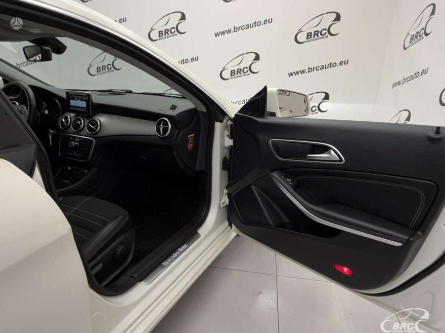 White Mercedes-Benz CLA 220 2016 in Vilnius, with an engine capacity of 2.14 L and mileage of 308 thousand km for 10200 €, photo 9 on AUTOMOTO.COM.LV