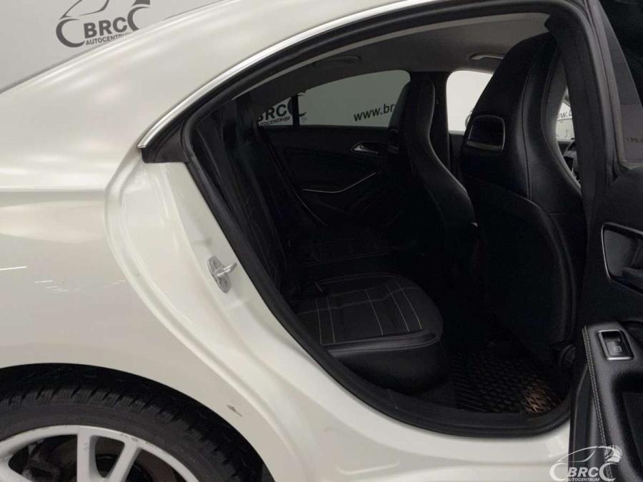 White Mercedes-Benz CLA 220 2016 in Vilnius, with an engine capacity of 2.14 L and mileage of 308 thousand km for 10200 €, photo 10 on AUTOMOTO.COM.LV