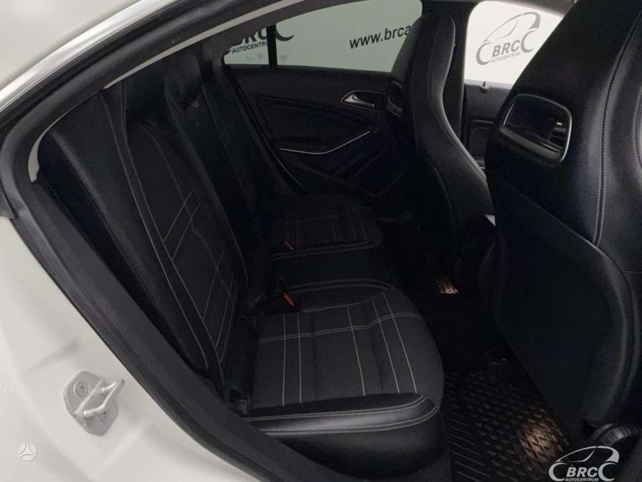 White Mercedes-Benz CLA 220 2016 in Vilnius, with an engine capacity of 2.14 L and mileage of 308 thousand km for 10200 €, photo 11 on AUTOMOTO.COM.LV